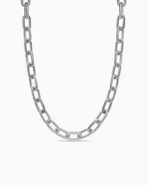 David Yurman David Yurman DY Madison® Chain Necklace With Diamonds Diamond