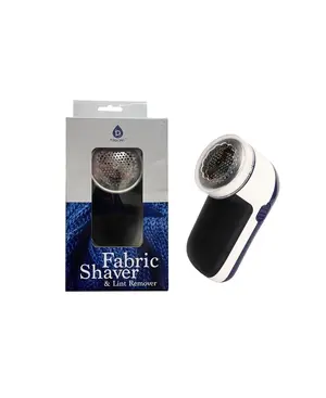 PURSONIC Fabric Shaver & Lint Remover With Cleaning Brush - Black