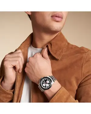 Fossil Sport Tourer Chronograph Watch - Black/silver