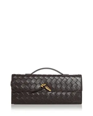 Bottega Veneta Andiamo Woven Clutches