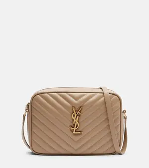 Saint Laurent Saint Laurent Lou Quilted Leather Camera Bag Pink