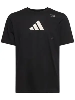 Adidas Logo Short Sleeve  T-shirt - Black