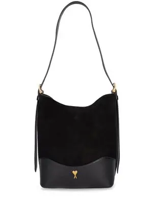 AMI Paris Paname Paname Suede Bucket Bag