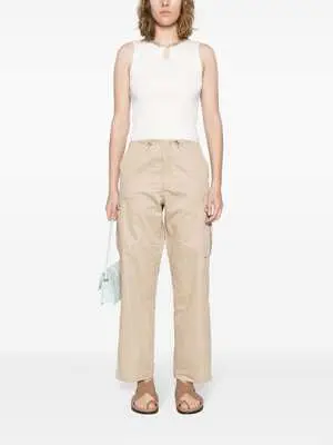 Sandro Rhinestone-embellished Ribbed Top
