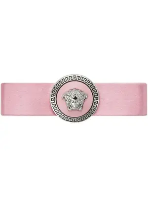 Versace Medusa Head Hair Clip - Pink