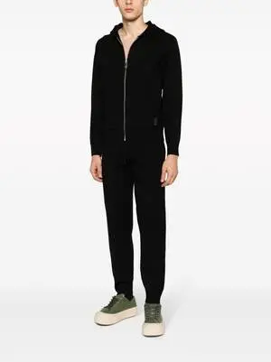 Sandro Zip-up Long-sleeved Hoodie