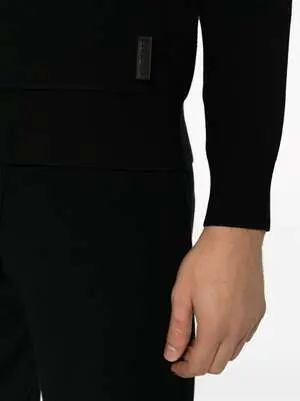 Sandro Zip-up Long-sleeved Hoodie