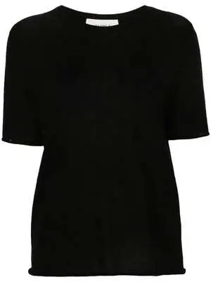 LISA YANG Ari Cashmere T-shirt - Black