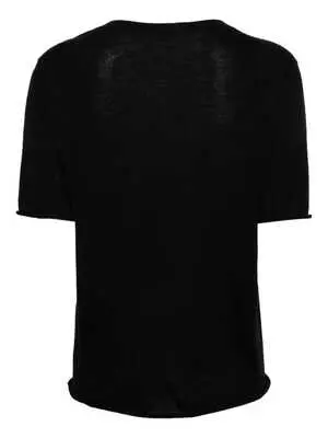 LISA YANG Ari Cashmere T-shirt - Black