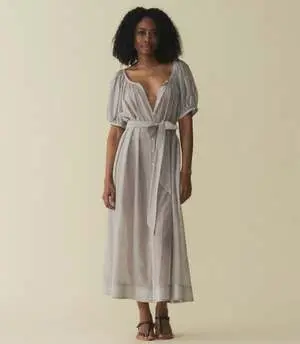 DEn Juno Dress - Brighton Stripe | Editorialist