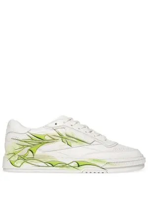 REEBOK Club C Logo-print Sneakers - Neutrals
