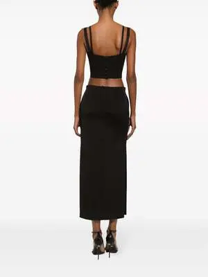 Dolce & Gabbana Crystal-embellished Top