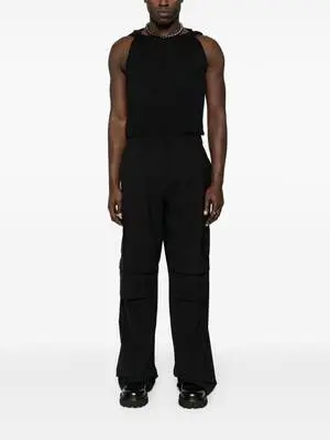 Coperni Logo-patch Wide-leg Trousers