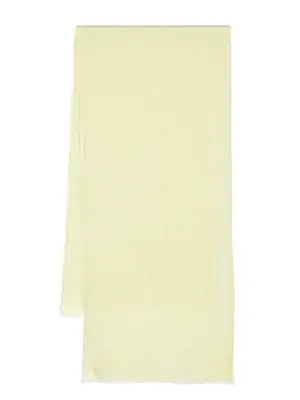 Fabiana Filippi Frayed Cashmere Scarf - Green
