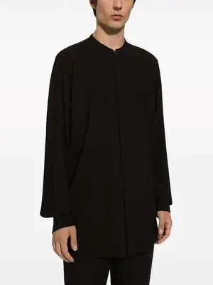 Dolce & Gabbana Long-sleeved Silk-blend Shirt