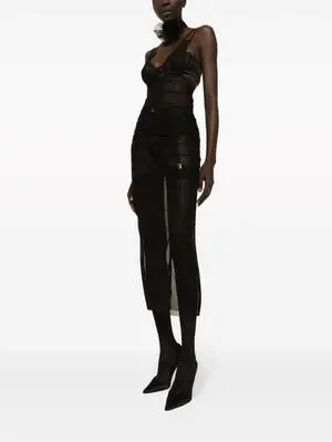 Dolce & Gabbana Bustier Midi Dress