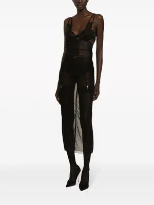 Dolce & Gabbana Bustier Midi Dress