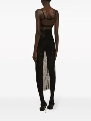 Dolce & Gabbana Bustier Midi Dress