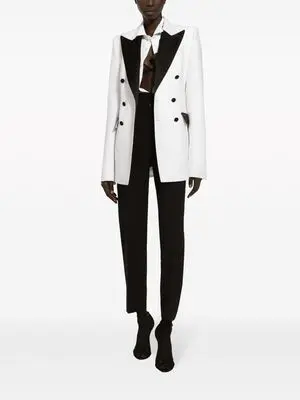Dolce & Gabbana Double-breasted Blazer - White
