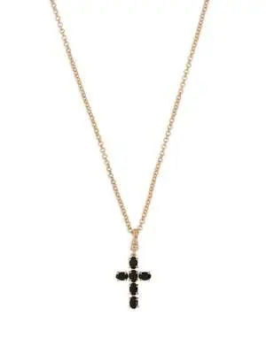 Dolce & Gabbana Cross Charm Chain Necklace - Gold