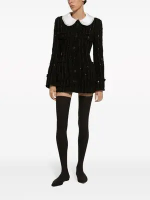 Dolce & Gabbana Sequinned Tweed Jacket