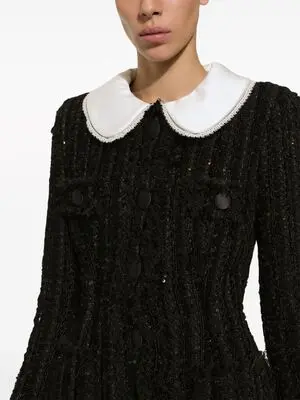 Dolce & Gabbana Sequinned Tweed Jacket