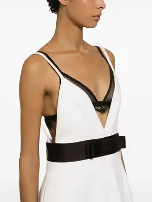 Dolce & Gabbana Virgin Wool-blend Minidress