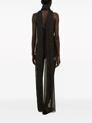 Dolce & Gabbana Polka Dot-print Silk Top
