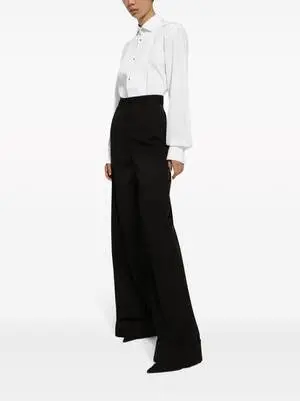 Dolce & Gabbana Bib-front Cotton Shirt
