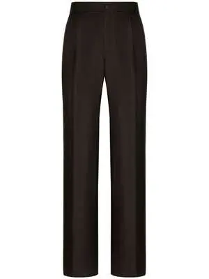 Dolce & Gabbana Tailored Silk Trousers