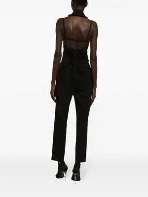 Dolce & Gabbana Virgin Wool-blend Trousers
