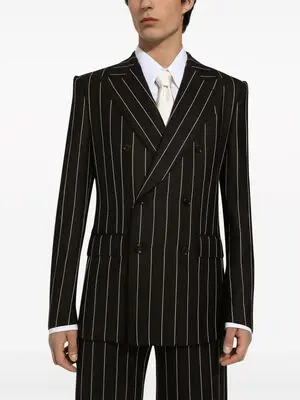 Dolce & Gabbana Pinstripe-pattern Wool Blazer