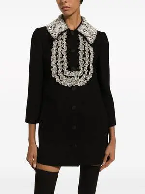 Dolce & Gabbana Virgin Wool-blend Minidress