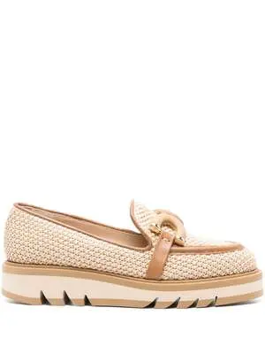 Roberto Festa Ginevra Woven Loafers - Brown