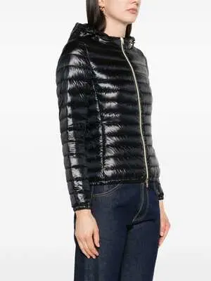 Herno Padded Hooded Jacket - Black
