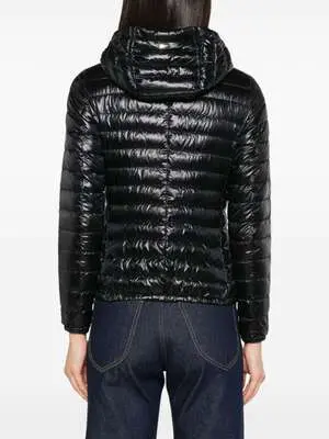 Herno Padded Hooded Jacket - Black