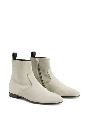 GIUSEPPE ZANOTTI Ron Ankle Boots - Grey