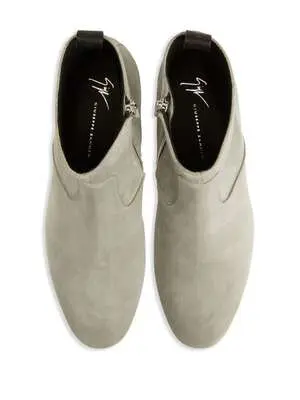 GIUSEPPE ZANOTTI Ron Ankle Boots - Grey