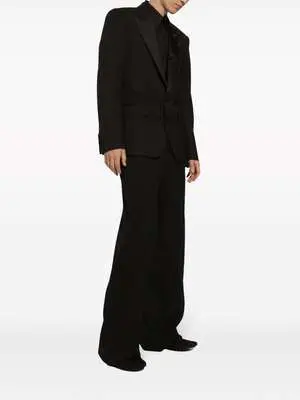 Dolce & Gabbana Floral-appliqué Single-breasted Suit
