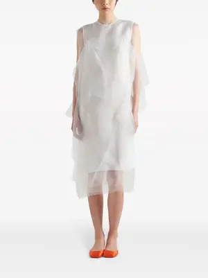 Prada Technical Voile Dress