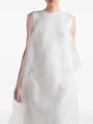 Prada Technical Voile Dress