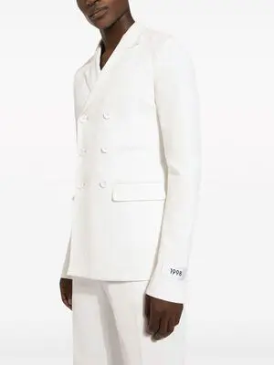 Dolce & Gabbana Double-breasted Crepe Blazer