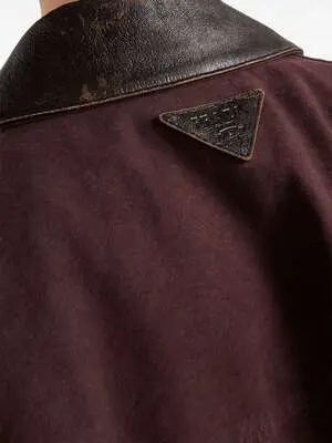 Prada Single-breasted Canvas Jacket