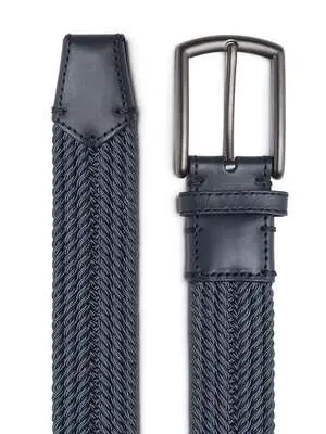 Zegna Braided Belt - Blue