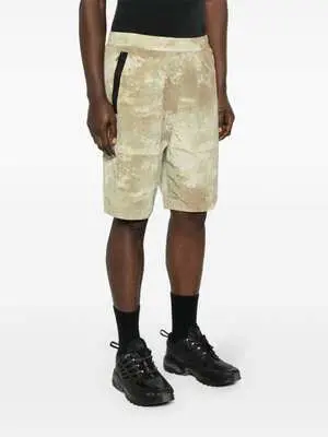Stone Island Abstract-print Bermuda Shorts