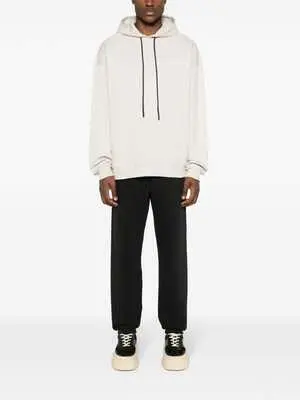 ENTIRE STUDIOS Heavy Cotton Track Pants - Black