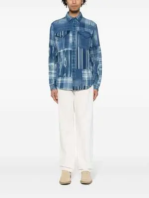 Polo Ralph Lauren Patchwork Long-sleeve Shirt