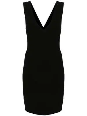 Rick Owens Stretch Knit Tank Dress - Black