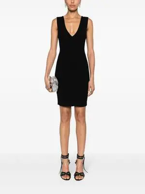Rick Owens Stretch Knit Tank Dress - Black