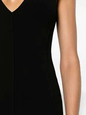 Rick Owens Stretch Knit Tank Dress - Black